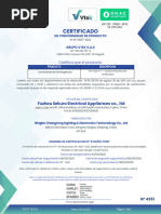 Interruptores Mercury Certificado 13120 | PDF