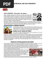 Historia y Fiesta de San Pedrito en Chimbote | PDF | Turismo | Perú