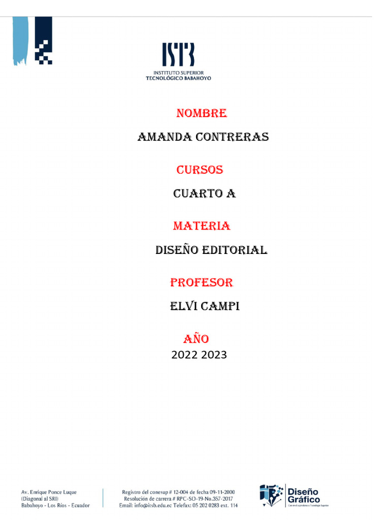 Documento de Amanda Contreras | PDF | Matemáticas