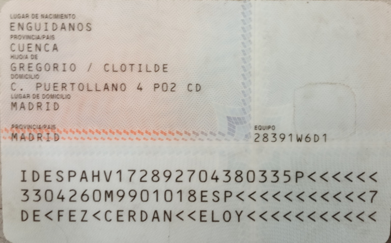 Dni Eloy Padre PDF 2 | PDF