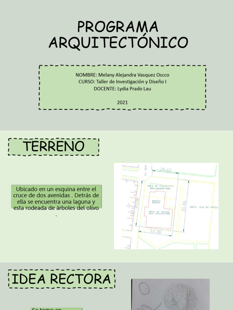 Programa Arquitectónico | PDF