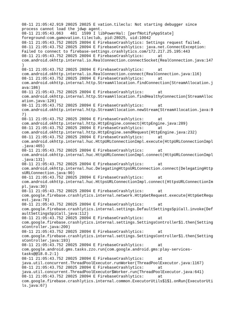 Log | PDF | Json | Java (Programming Language)