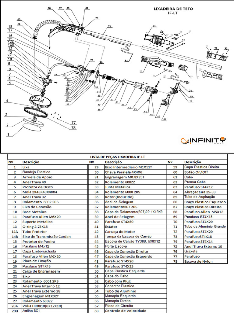 Vista Explodida Lixadeira | PDF