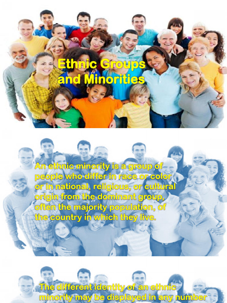 Ethnic Groups and Minorities | Download Free PDF | Multiculturalism ...