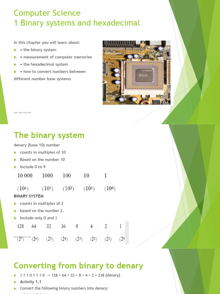 Computer Science CH 1 | PDF | Bit | Mathematical Notation