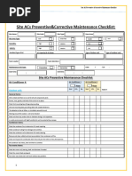 I.Mechanical Remarks: Maintenance Checklist For Fan Coil Unit | PDF ...