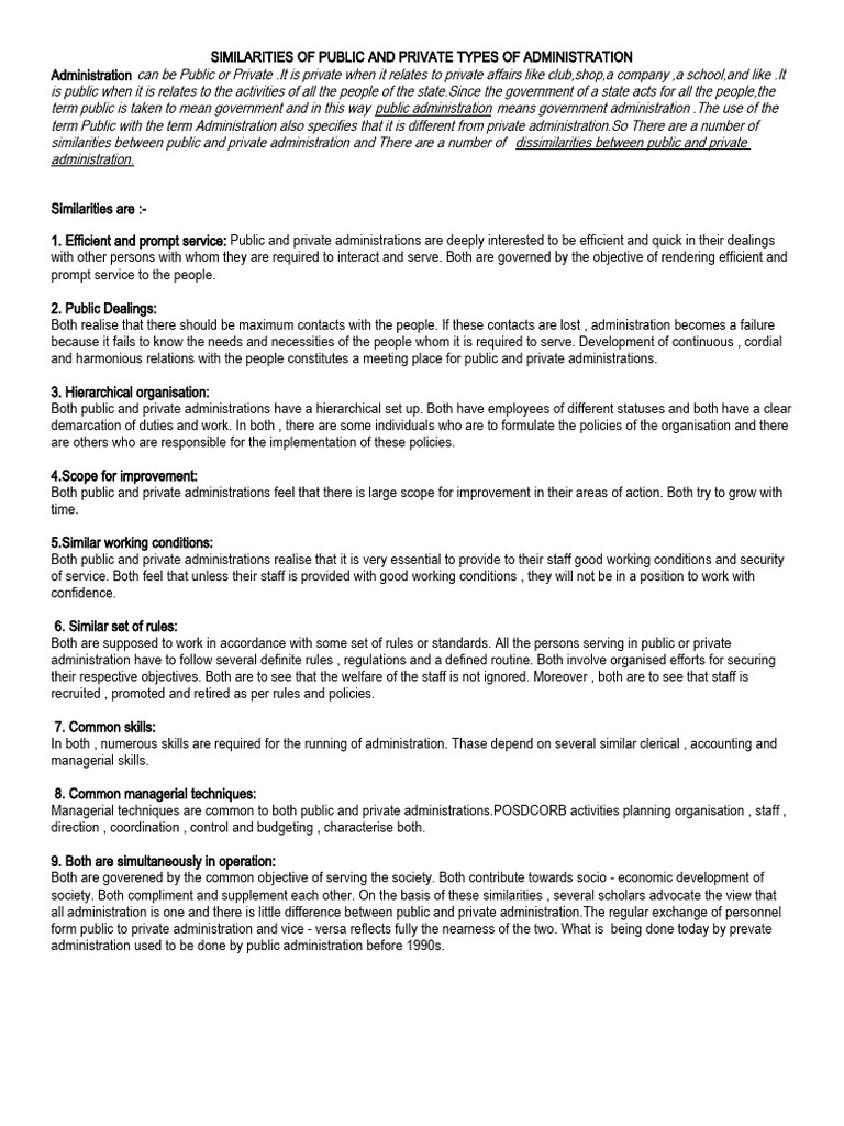 Module 2 Public Ad | PDF | Public Administration | Business