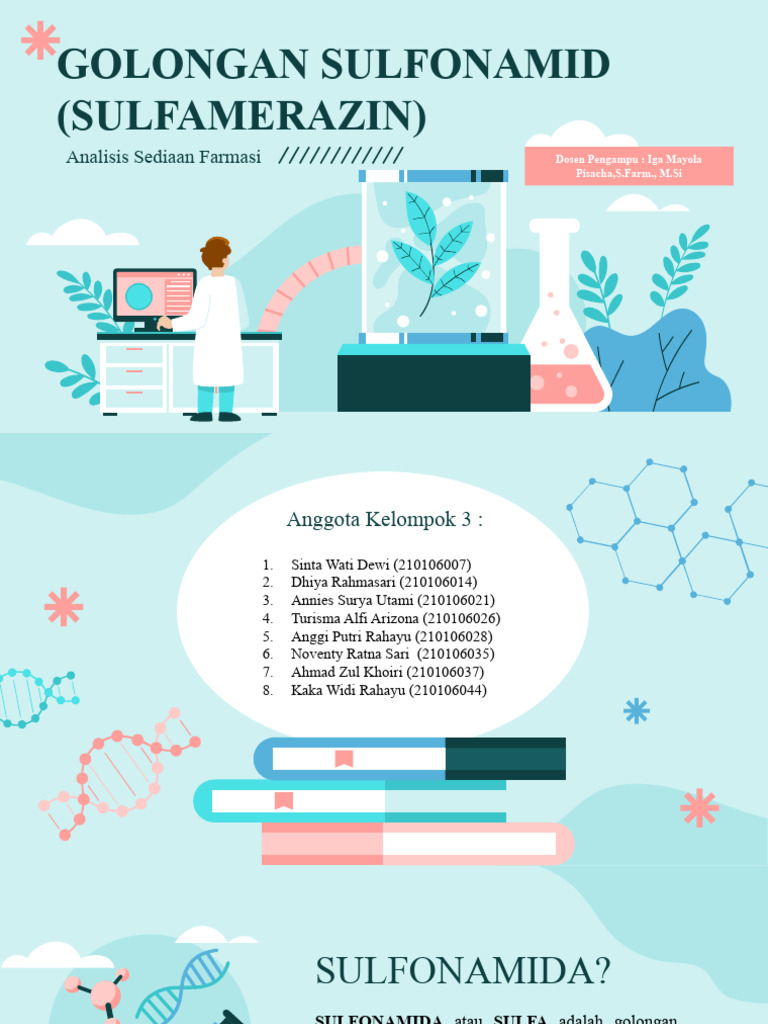 Analisis Obat Sulfonamida Trisulfa | PDF | Sains & Matematika