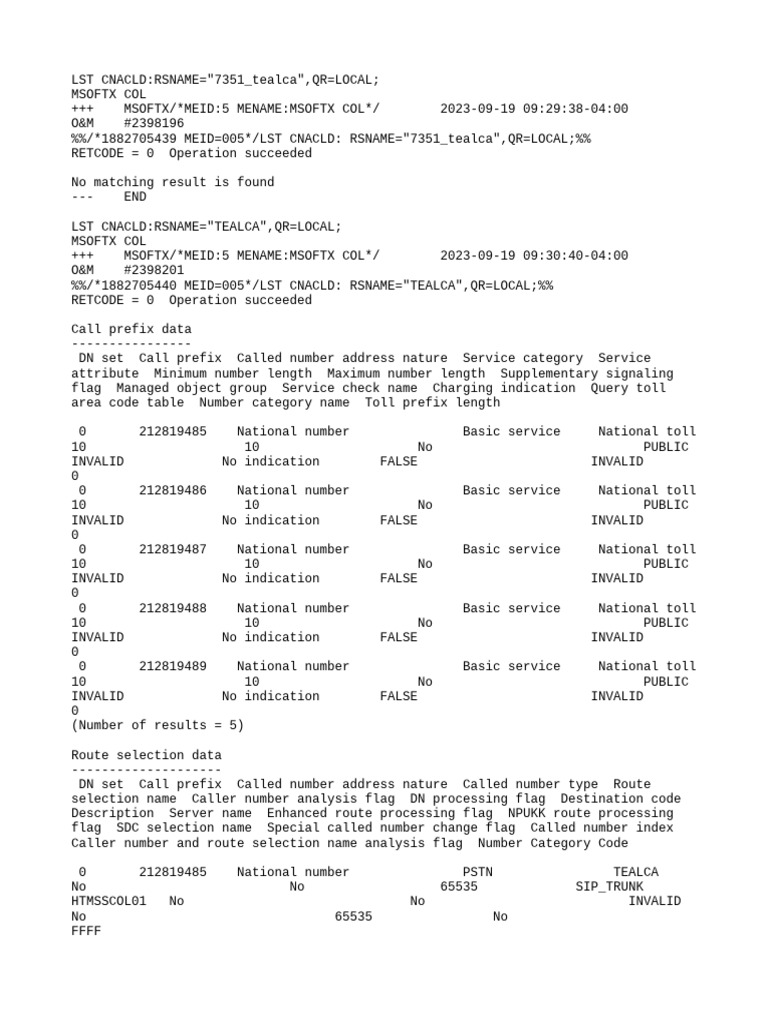 MML Report 20230919093629 | PDF | Session Initiation Protocol | Information Technology