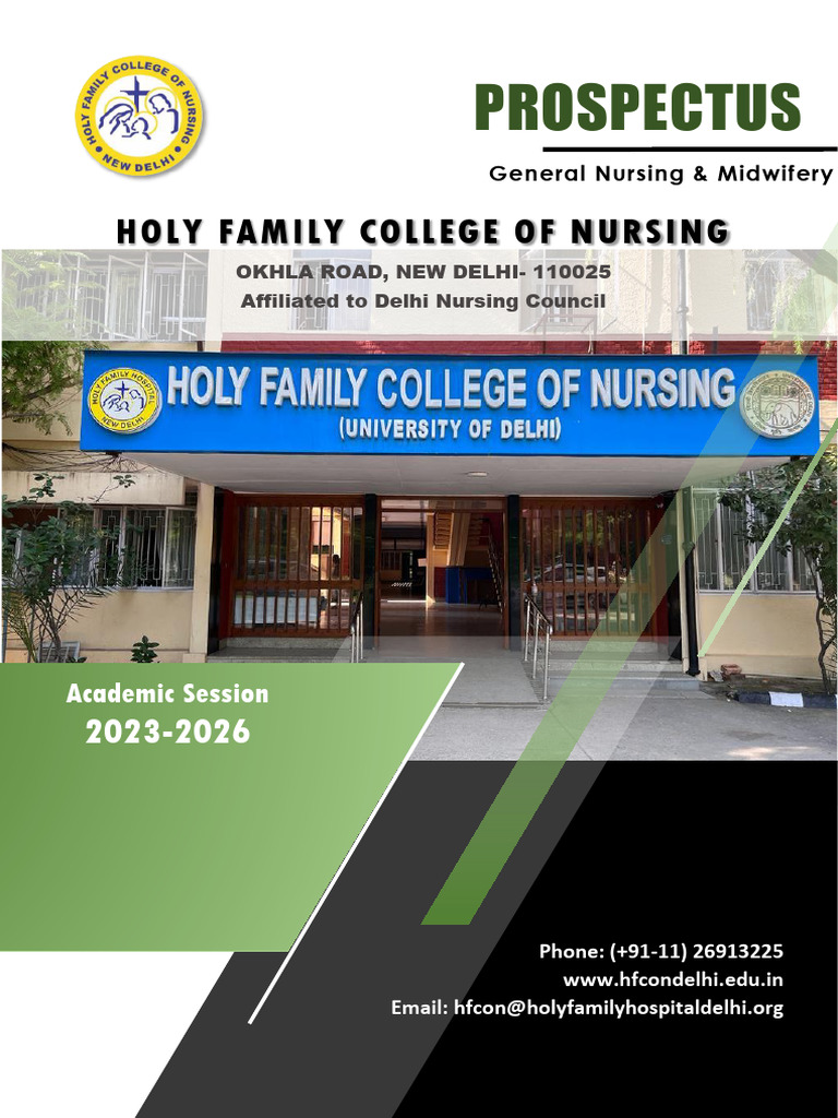 GNM Prospectus 2023 | PDF | Nursing | University And College Admission