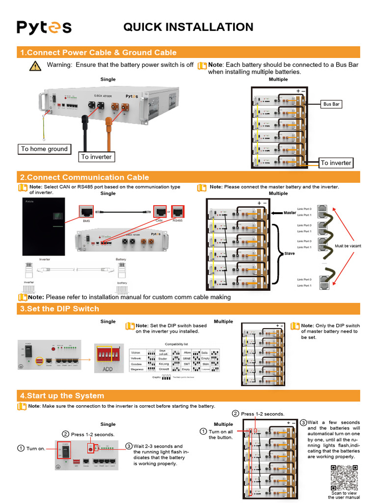 Quick Installation Guide | Download Free PDF | Electrical Components ...