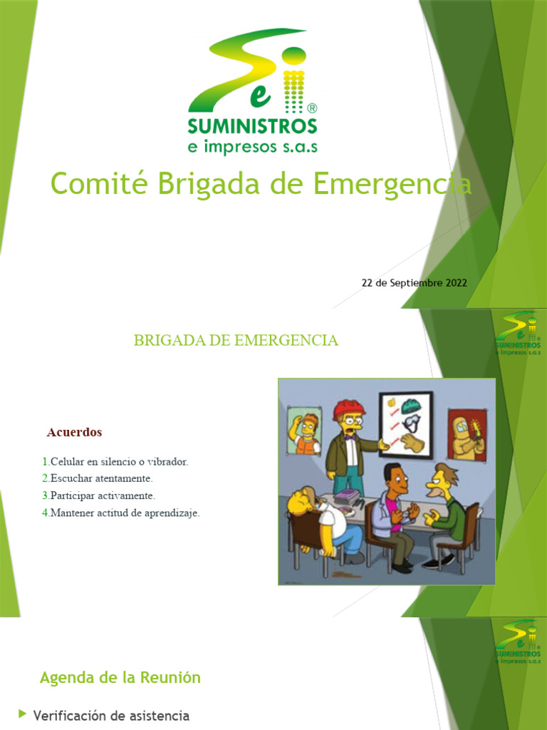 Brigada de Emergencia | PDF | Responsabilidad