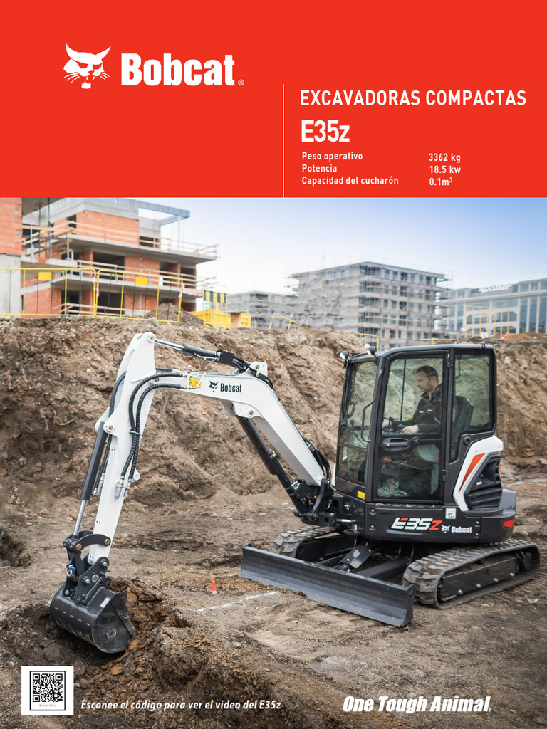 Especificaciones Excavadoras Bobcat | PDF | Vehículos | Tecnología de ...