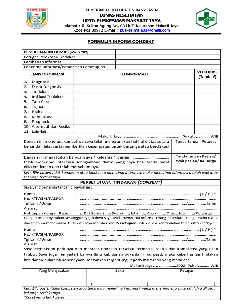 Informed Consent | PDF