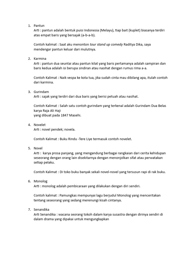 Tugas Bindo Hal 18 Gavra | PDF