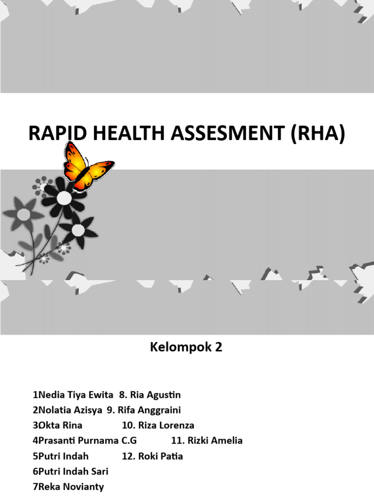 Kelompok 2 (RHA) | PDF | Kesehatan Holistik | Sains & Matematika