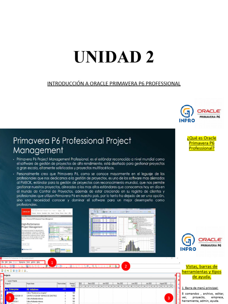 Curso Primavera p6 Professional | PDF | Calendario