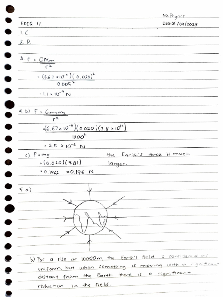 Cambridge AS Level/A Level Exam-Style Question Chapter 18 Answer Key ...