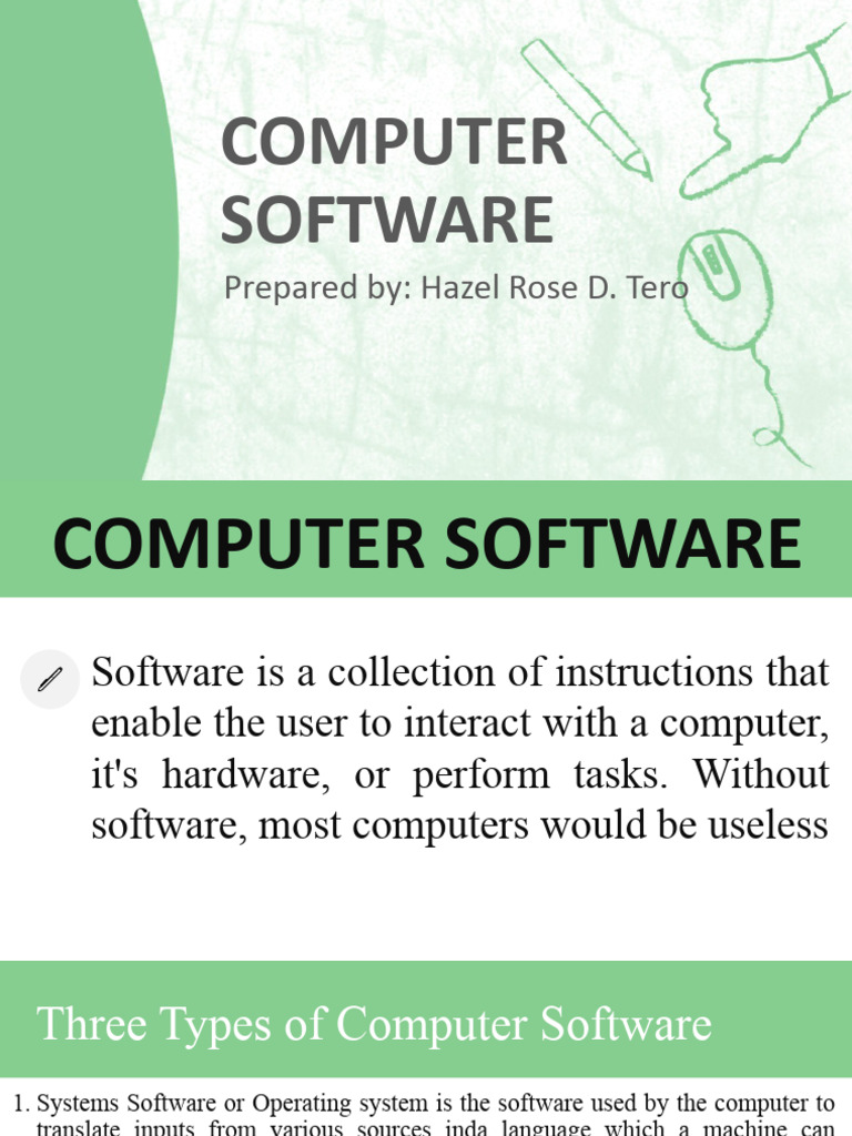 Computer Software | PDF | Software | Graphics Computer Software | PDF | Software | Graphics