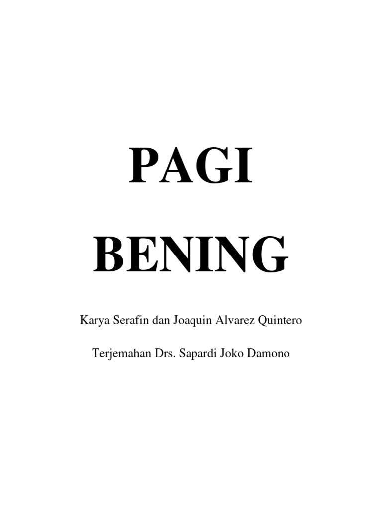 Pagi Bening | PDF