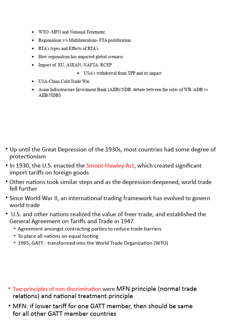 Wto Rta | PDF | World Trade Organization | Euro