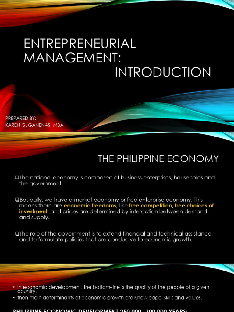 Entrep Chapter 1 Introduction | PDF | Entrepreneurship | Philippines