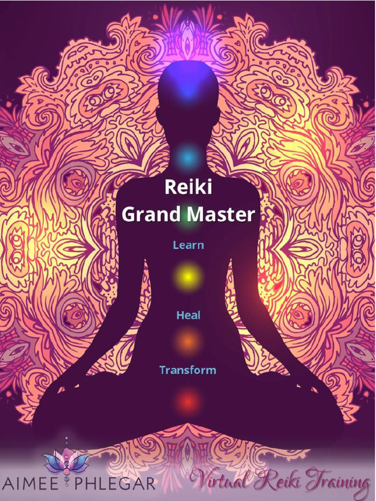 Reiki Grandmaster Levels 5-20 1234 | PDF | Chakra | Aura (Paranormal)