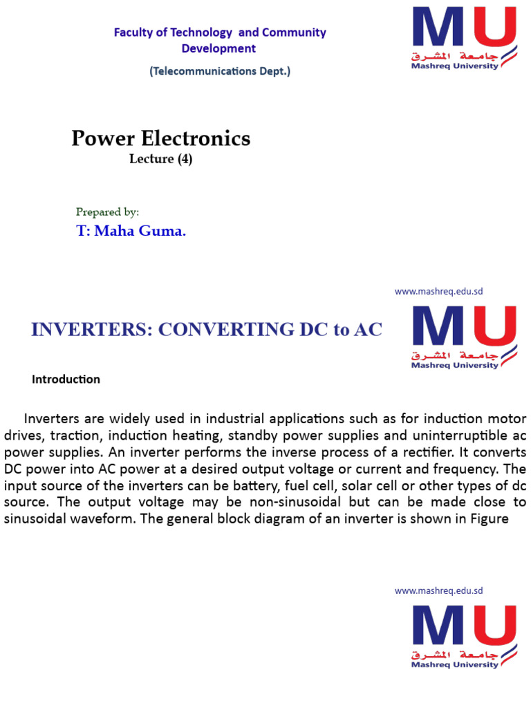 Power 4 | PDF | Power Inverter | Rectifier
