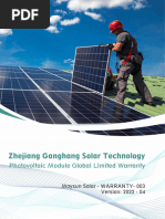 Adani Solar - Warranty Card | PDF | Solar Panel