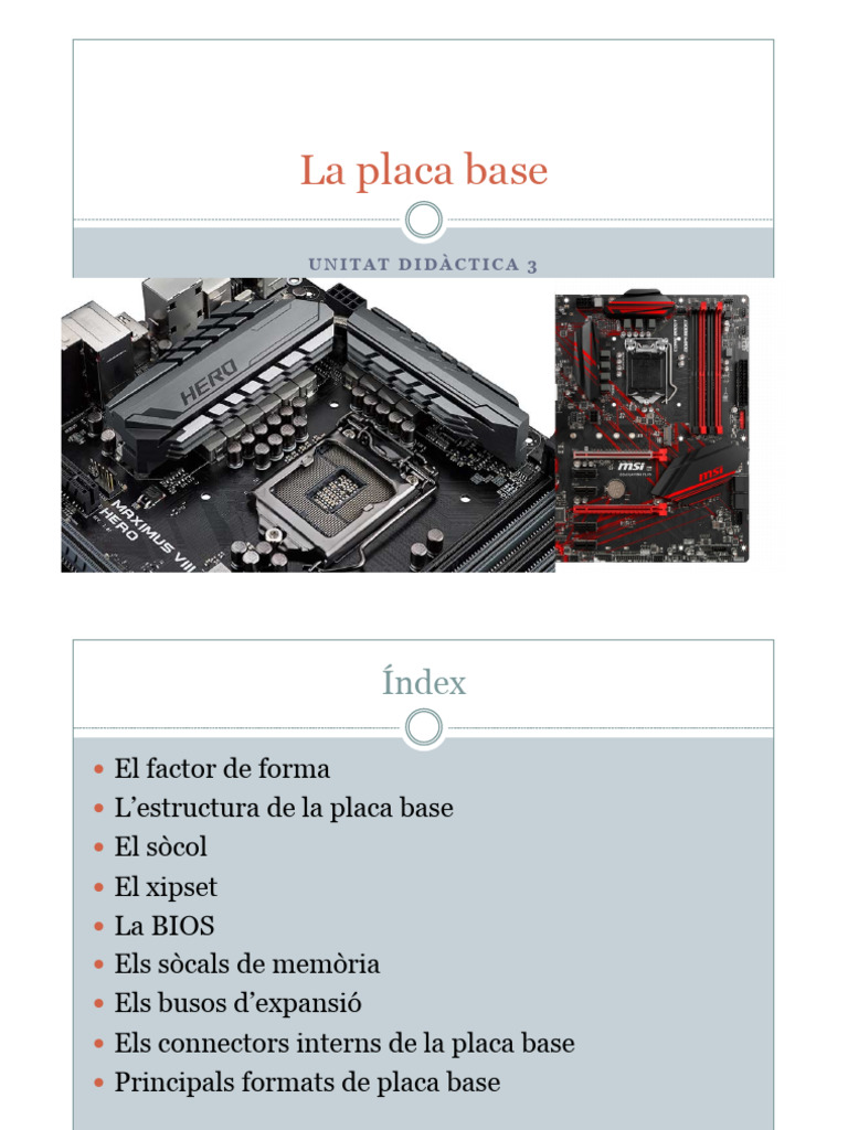 Placa Base | PDF