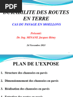 Structure et types de chaussées routières | PDF | Route | Matériaux