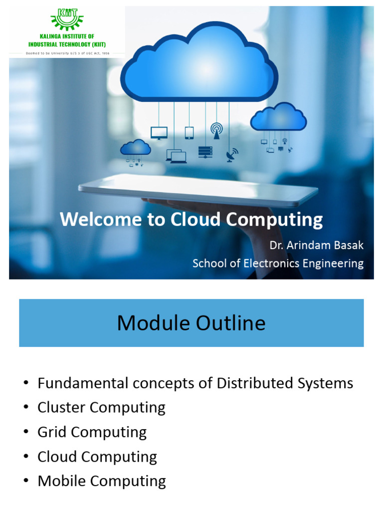 CCunit 1 | PDF | Computer Cluster | Grid Computing