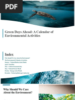 List of Environmental Days For 2025 | PDF | Natural Environment ...