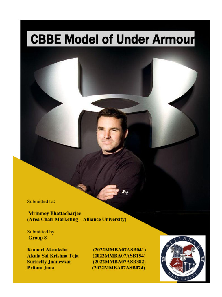 CBBE Model of Under Armour | PDF | Brand | Product (Business)