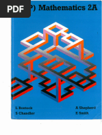 ST (P) Maths 3A Answers - Original | PDF | Matrix (Mathematics) | Geometry