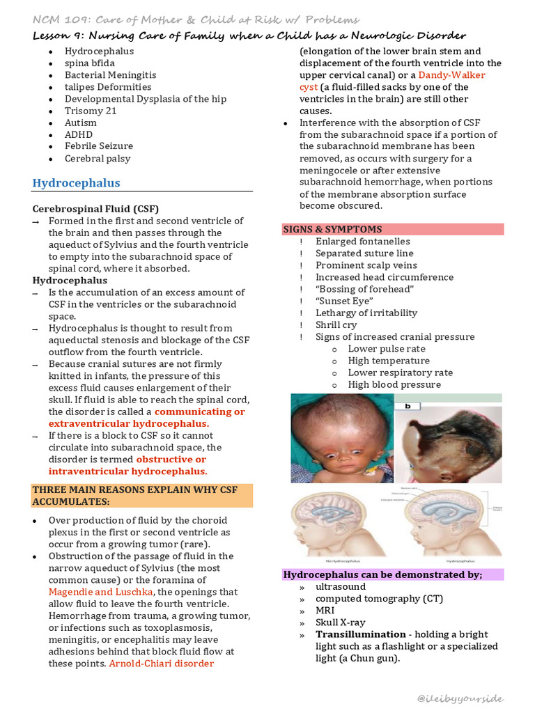 Nursing Care for Neurologic Disorders | PDF | Attention Deficit ...