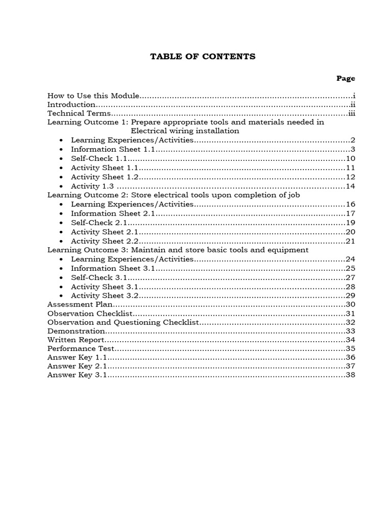 Y2 - Module 1 - Preparing Construction Materials and Tools CBLM | PDF ...