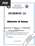 Lesson Plan Gas Law | PDF | Gases | Carbonated Water