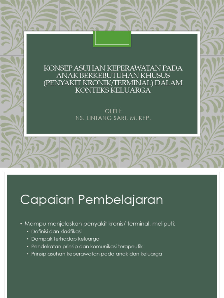 Asuhan Keperawatan ABK | PDF