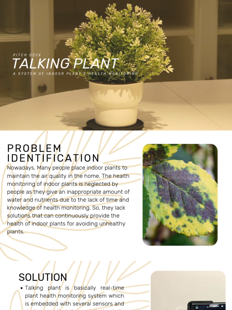 Talking Plant | PDF | Internet Of Things | Computer Engineering