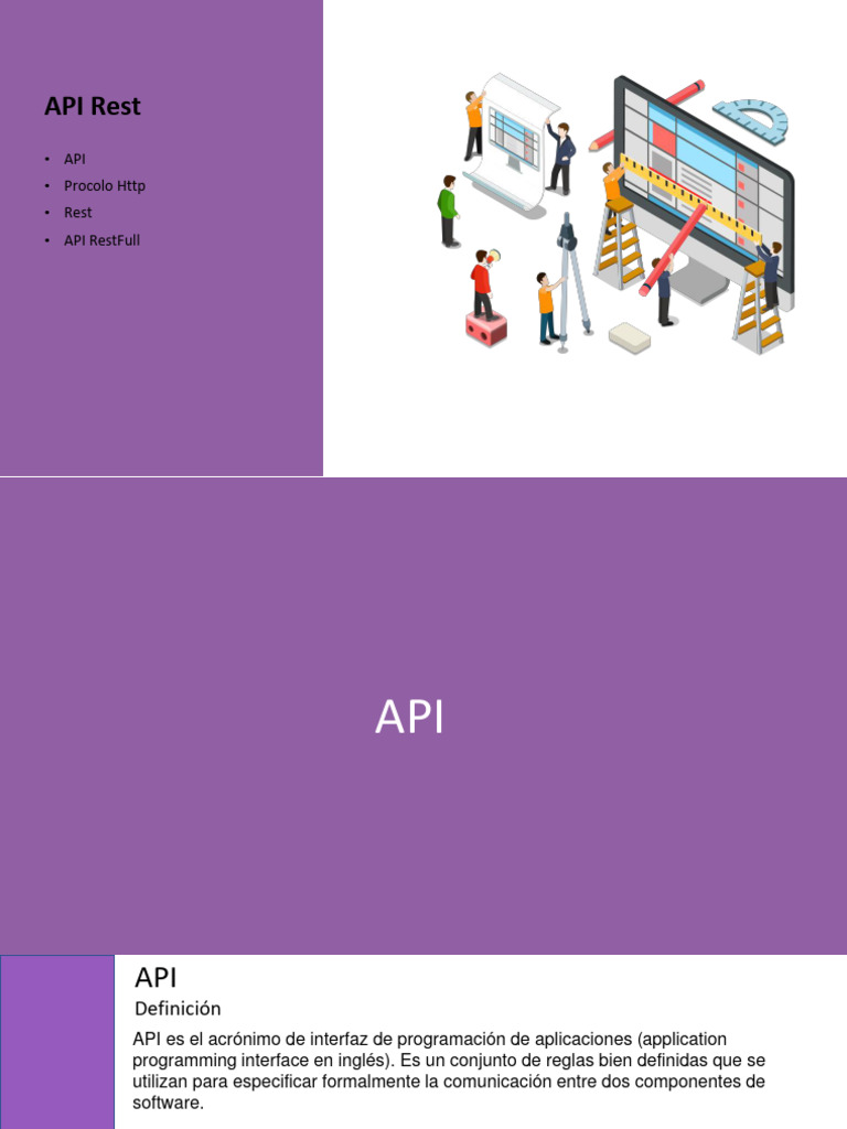Tema 05 - API Rest | PDF | Transferencia de estado representacional | Modelo cliente-servidor