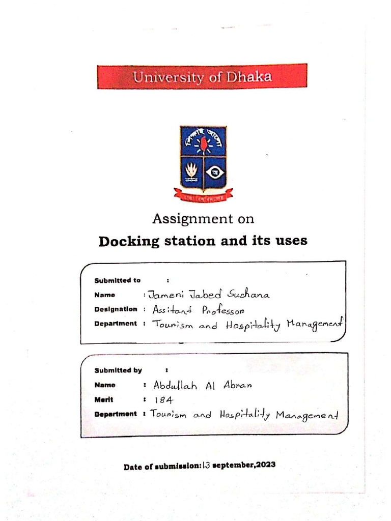 Docking Station and Its Uses | PDF