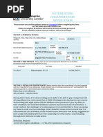 UWL Extension Application Guidelines | PDF | Information