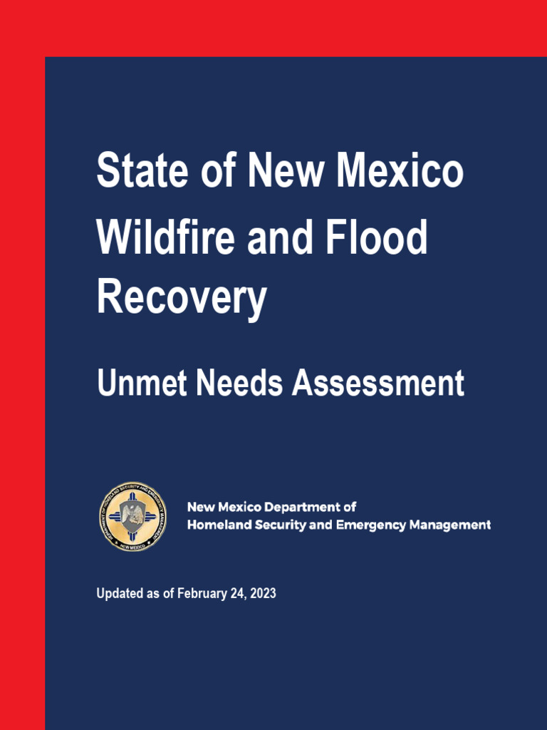 New Mexico Unmet Needs Assessment - CDBGDR | PDF | Emergency Management ...
