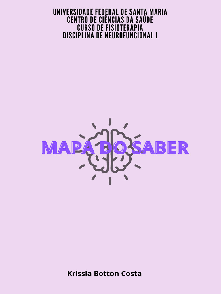 Mapa Do Saber - Neuro I | Download grátis PDF | Paralisia cerebral ...