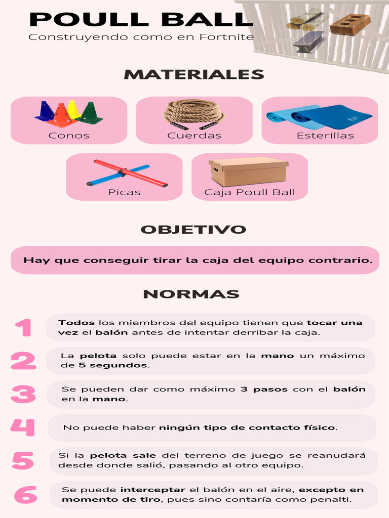 Reglas del Poull Ball: Cómo jugar | PDF