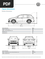 Volkswagen T-Cross Dimensions Overview | PDF | Length | Automotive ...