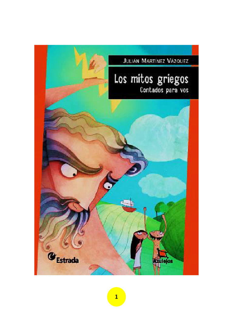 Libro Los Mitos Griegos | PDF | Prometeo | Doce olímpicos