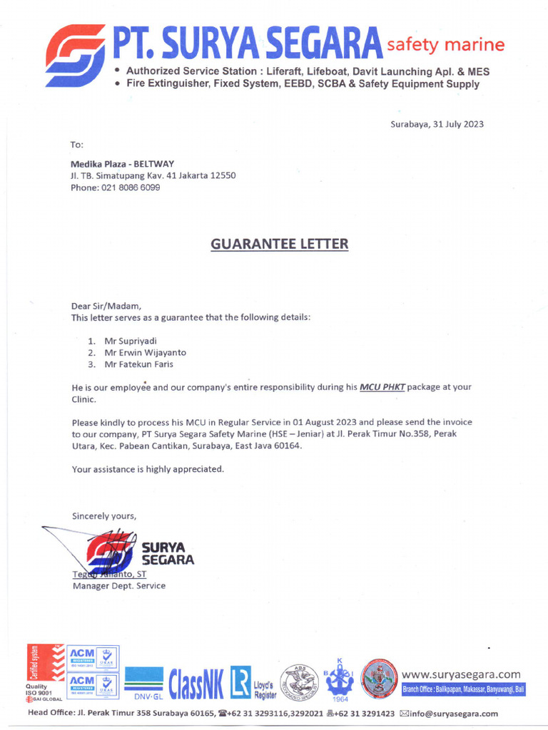 GL MCU Medika Plaza Beltway - SSSM - 01 Aug 22023 | PDF