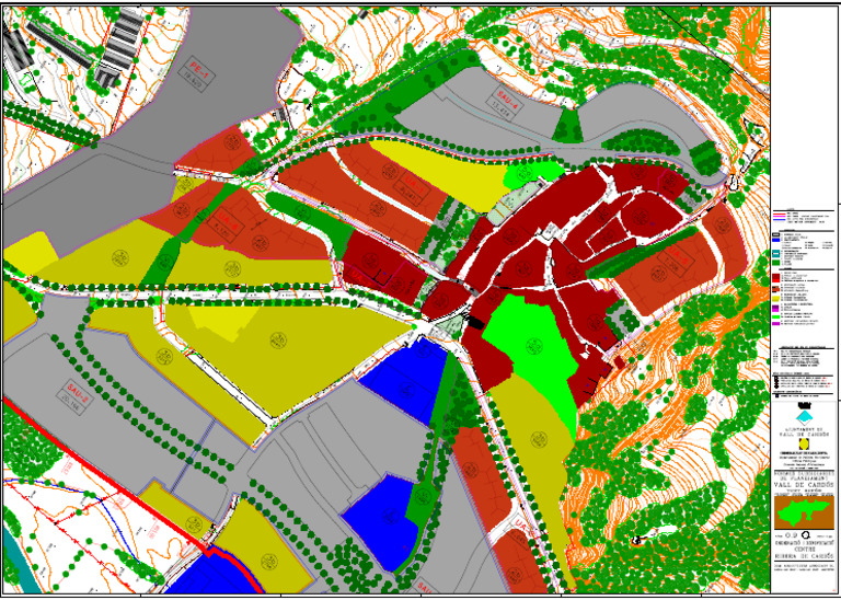 Plànol Ribera de Cardós (Casc Àntic) | PDF